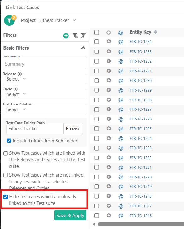 Why the “Hide Test Cases Already Linked to This Test Suite” Option Is ...